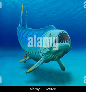 Sword-ray (Xiphactinus), under water Stock Photo - Alamy