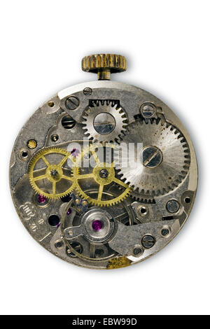 Inner workings of a watch Stock Photo - Alamy