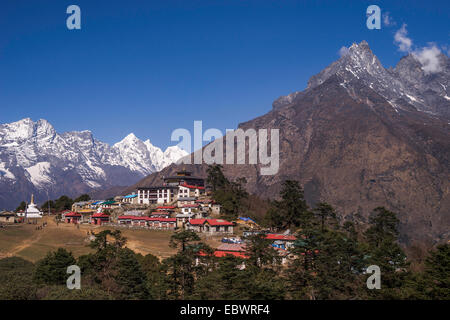 Tengboche monastery, Khumbu, Solukhumbu District, Everest Region, Nepal ...