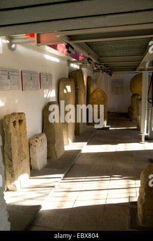 Early Christian Crosses, Margam Stones Museum, Neath Port Talbot, South ...