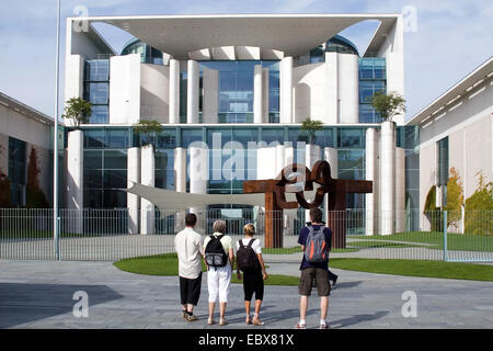 Berlin, the office of the German Federal Chancellor, the Stock Photo ...