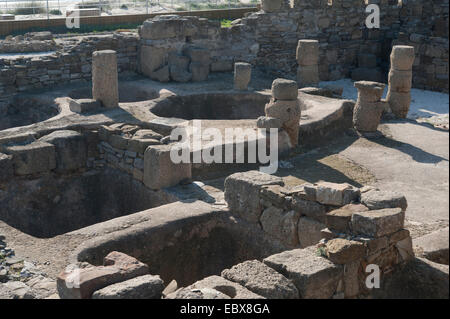 Roman garum factory of fish at the ruins of Baelo Claudia, Tarifa ...
