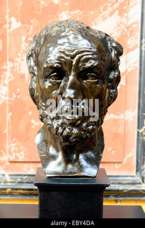 Auguste Rodin, Man with a Broken Nose, modeled 1863–64, bronze Stock ...