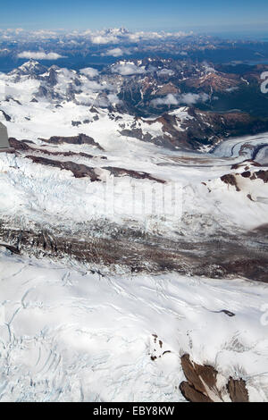 Alaska - Iliamna Volcano Stock Photo - Alamy