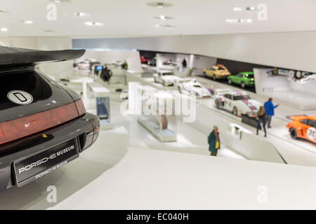 view of interior, The Porsche Museum, Stuttgart, Germany Stock Photo ...