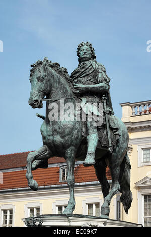 Statue of Frederic the Great at the Charlottenburg Palace in Berlin ...