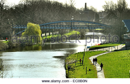 Kingsland Bridge Shrewsbury Stock Photo: 72342272 - Alamy