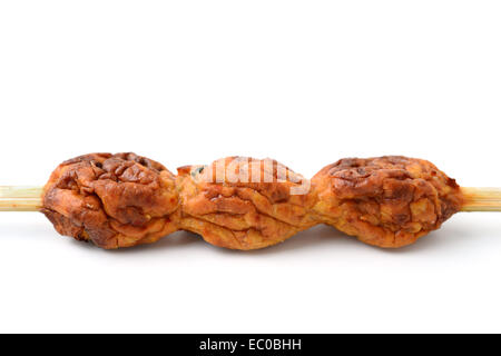 Grilled fish cake with background Stock Photo - Alamy