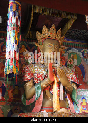 Samtanling Buddhist Monastery in the Nubra Valley region of Ladakh ...