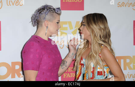 Kelly Osbourne, Sarah Hyland attending TrevorLIVE LA held at The ...
