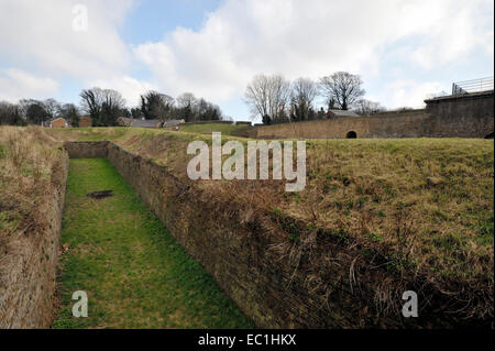 Fort Amherst, Chatham Lines (Great Lines Heritage Park), Kent. A ...