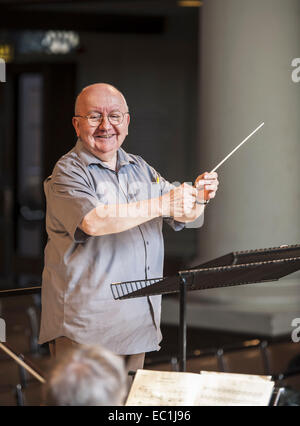 Anthony Halstead, conductor, with The Hanover Band, St John's Smith ...