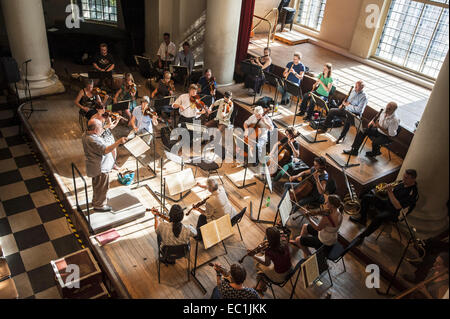 Anthony Halstead, conductor, with The Hanover Band, St John's Smith ...