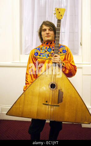 Bass balalaika. The balalaika is a Russian folk stringed musical ...