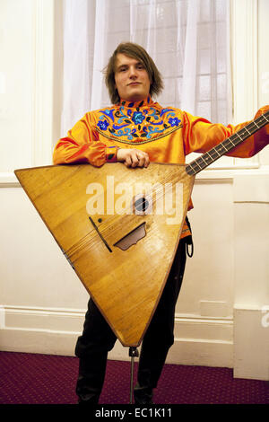 Bass balalaika. The balalaika is a Russian folk stringed musical ...