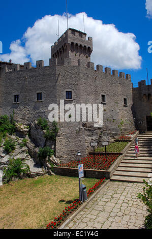 San Marino. Rocca fratta, Fratta Tower. Monte Titano. Republic of San ...