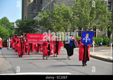 Graduation ceremony Cornell University Commencement, Baseball Stadium ...