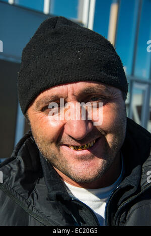 Portrait, friendly Chechen man, Chechnya, Caucasus, Russia Stock Photo ...