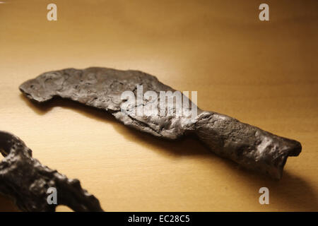 Roman Art. Spain. Agricultural tools. Archeological Museum. Seville ...