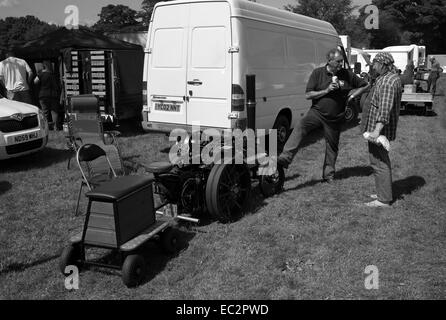 Model traction engine - Corbridge Steam & Vintage Rally Stock Photo - Alamy