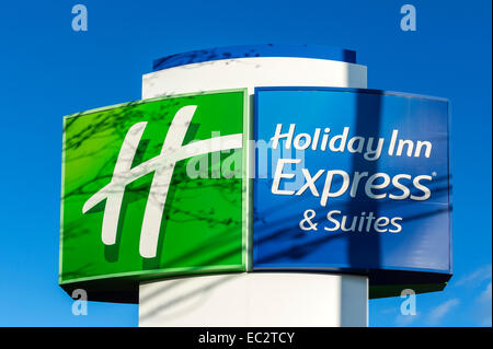 Holiday Inn Express sign, USA Stock Photo - Alamy