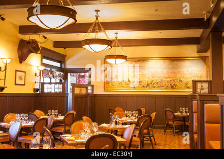 western theme, restaurant interior, Far Western Tavern, Orcutt ...