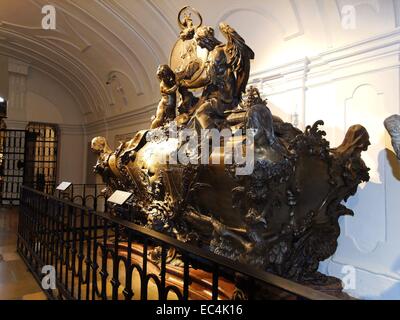 In the Imperial crypt, the burial site of the Habsburgs Stock Photo - Alamy