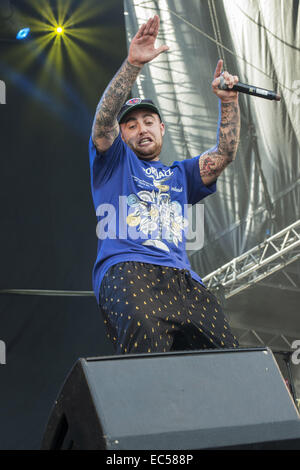 Mac Miller at Pori Jazz 2014 Stock Photo - Alamy