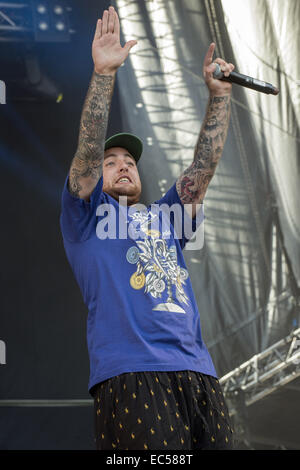 Mac Miller at Pori Jazz 2014 Stock Photo - Alamy
