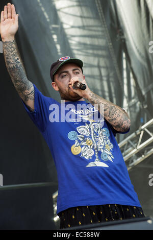 Mac Miller at Pori Jazz 2014 Stock Photo - Alamy