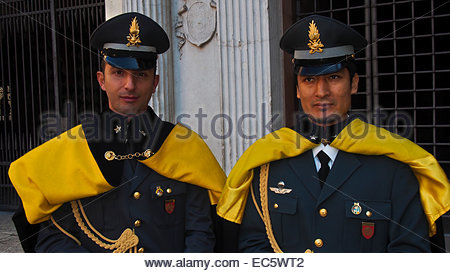 Italian Guardia di Finanza financial guard and law enforcement Stock ...