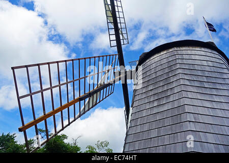 The Old Hook Windmill in the village of East Hampton, Suffolk County ...