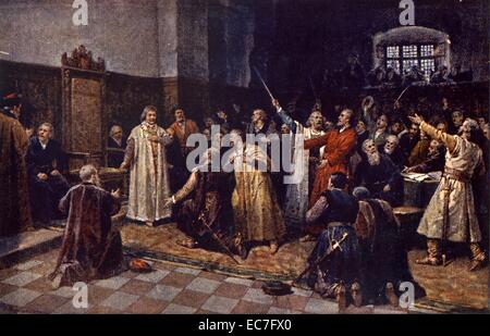 History. Czech Republic (Bohemia). The hussite army leader Jan Zizka On ...