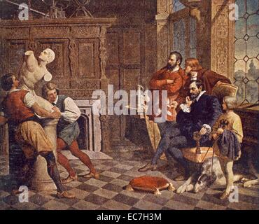 Tycho Brahe and Kepler Stock Photo - Alamy