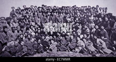 Tsar Nicholas II of Russia with troops, WW1 Stock Photo - Alamy