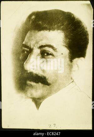 Joseph Stalin portrait. Soviet Russian ruler, leader, dictator. 1879 ...