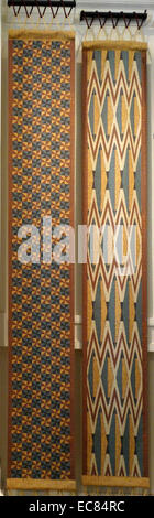 Replica Ancient Egyptian Mat work hanging. Copied from woven mats made ...