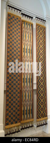 Replica Ancient Egyptian Mat work hanging. Copied from woven mats made ...