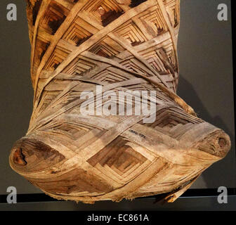 mummy of a young woman from the Greco roman period 2nd century AD ...