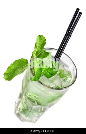 Mohito isolated on white Stock Photo - Alamy