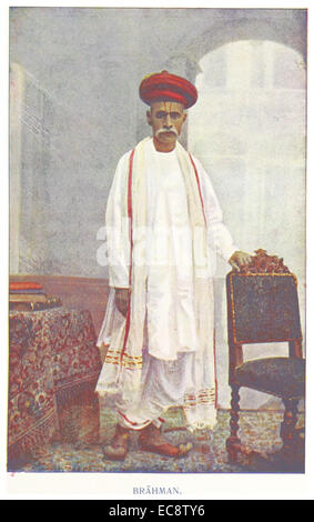 This 1897 illustration by Coleman depicts a Brahman lady, highlighting ...