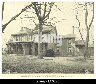 This 1892 illustration by Hotchkin depicts the residence of Mrs. W. H ...