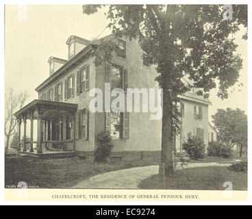 This 1892 illustration by Hotchkin shows the residence of Mr. John P ...