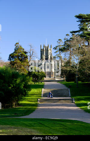 margam manor victorian manor house port talbot south wales Stock Photo ...