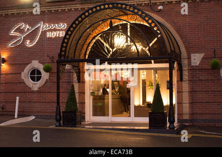 St James hotel in Nottingham Stock Photo - Alamy