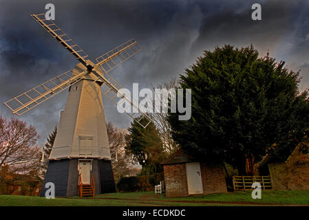 Chailey Windmill. East Sussex, England Stock Photo - Alamy