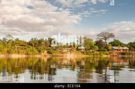 The Maroon village in Upper Suriname are renowned for wood carving ...