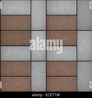 Seamless Texture of Rectangular Gray Paving Slabs Stock Photo - Alamy