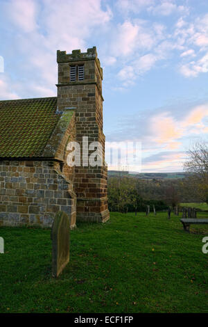 St Andrew's church Upleatham Cleveland built in the 12th Century and ...