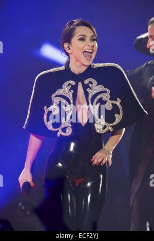 Madrid, Spain. 12th Dec, 2014. Inna performs during '40 Principales ...